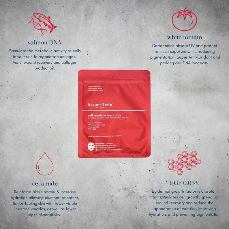 REJURAN® Recover Soothing Mask | PDRN Sensitive Skin - Bio Aesthetic